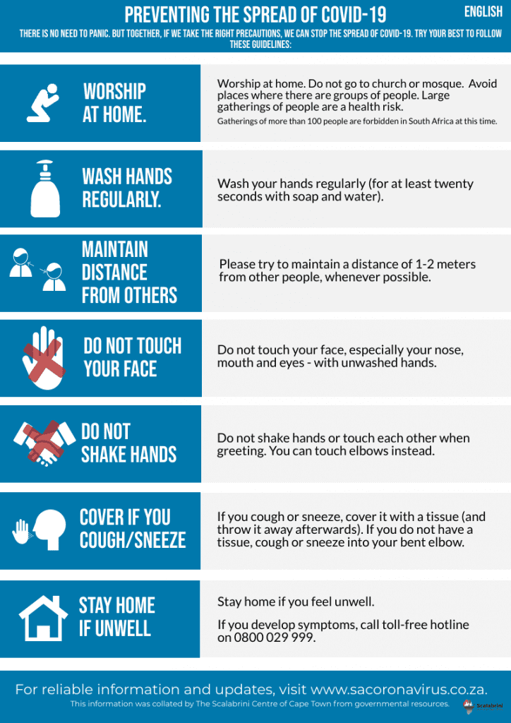 Covid-19 prevention: posters in your language - Scalabrini